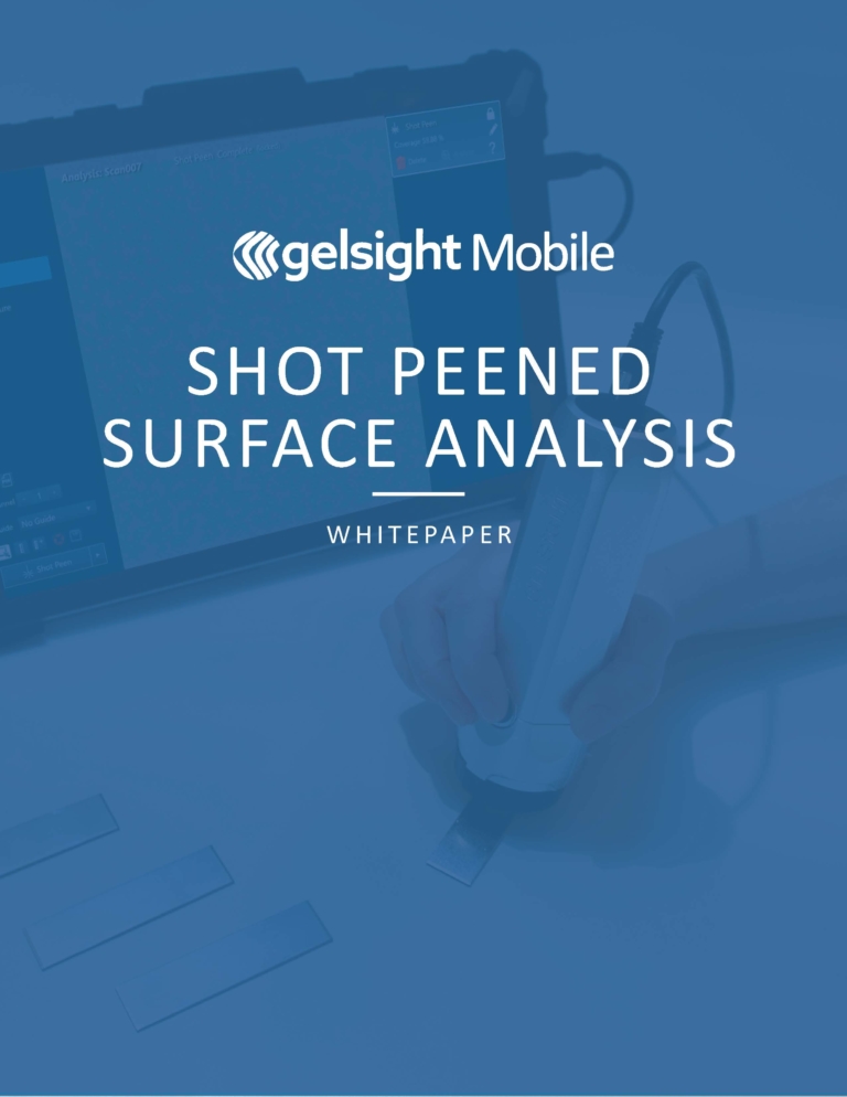Shot Peened Surface Analysis - GelSight